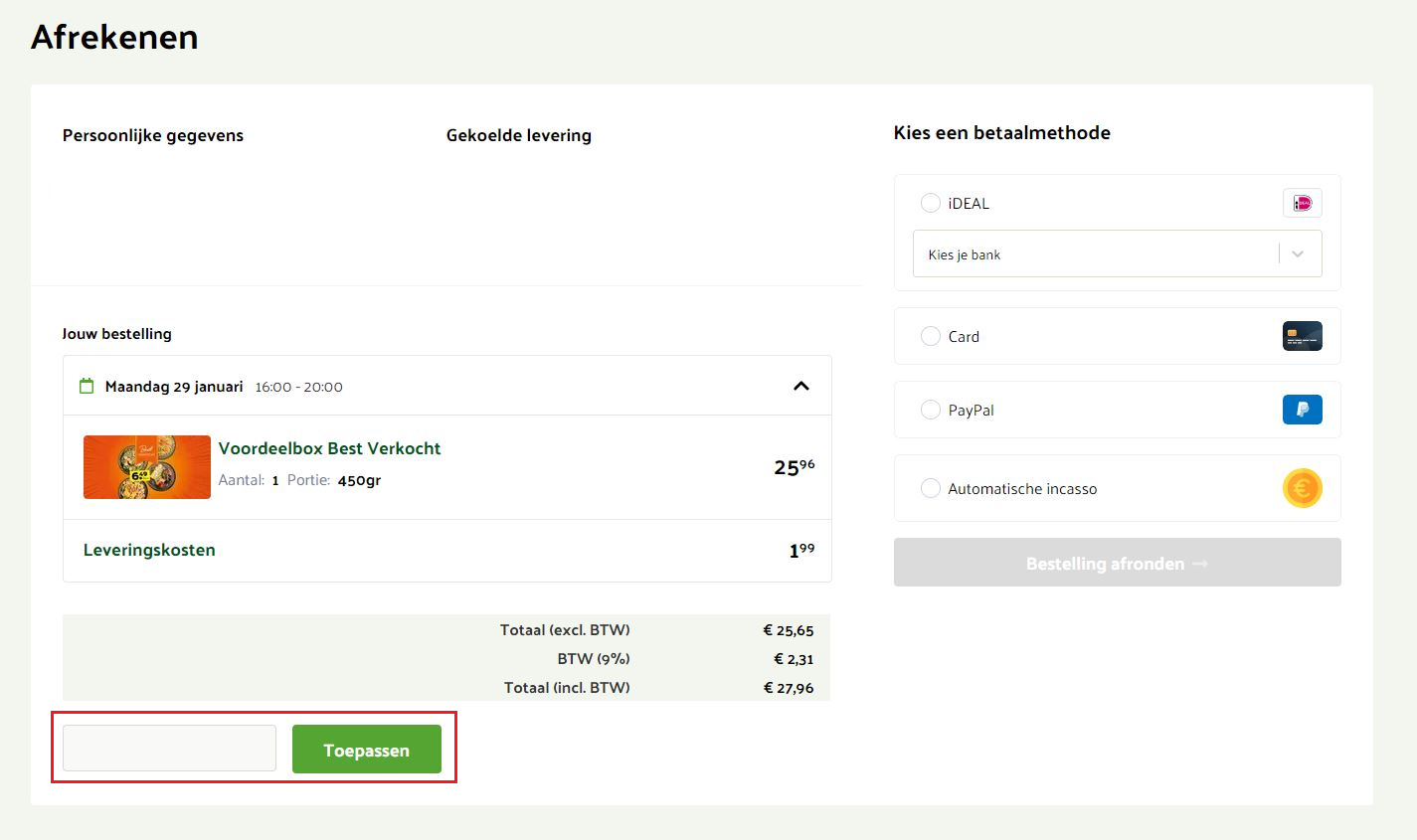Uitgekookt kortingscode: 50% korting in februari 2025